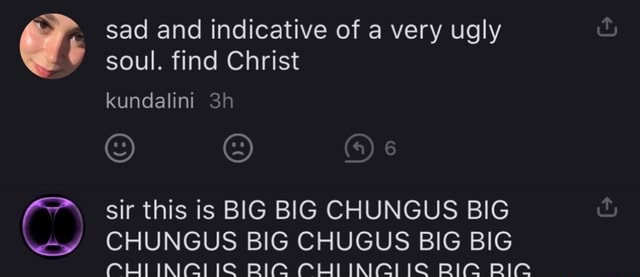 Sad and indicative of a very ugly soul. find Christ kundalini sir this ...