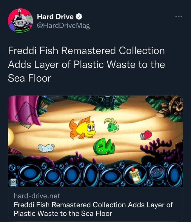 Hard Drive @ @HardDriveMag Freddi Fish Remastered Collection Adds Layer ...