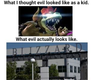 What I thought evil looked like as a kid. - iFunny