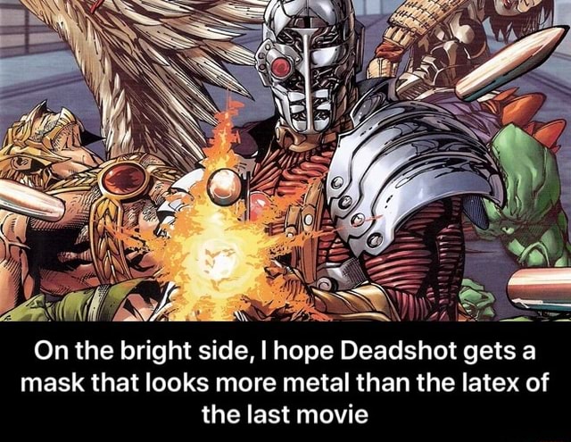 Mask that looks more metal than the latex of the last movie - On the ...