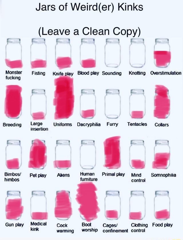 Jars of Kinks (Leave a Clean Copy) FF Monster Fisting Knife play Blood ...