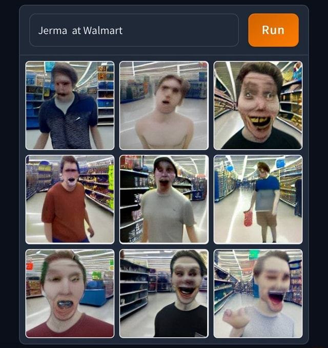 Jerma at Walmart Run - iFunny