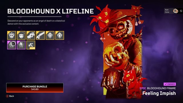 BLOODHOUND X LIFELINE a. Qe Descend on your opponents as an angel of ...