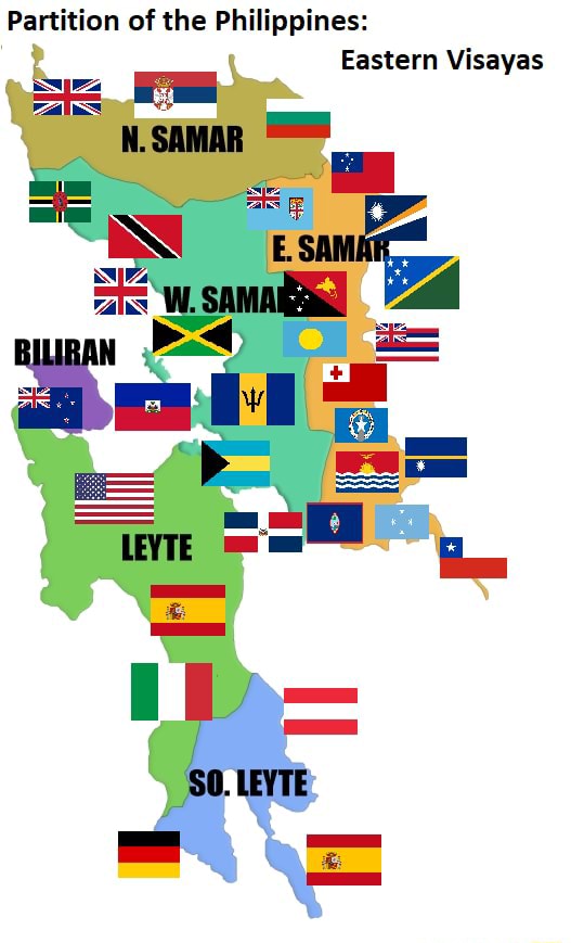 Partition of the Philippines: Region 8 - Eastern Visayas Region ...