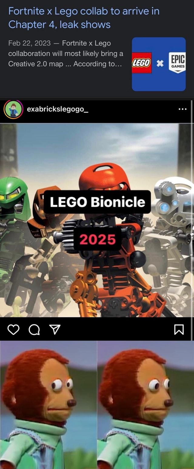 Fortnite x Lego collab to arrive in Chapter 4, leak shows Feb 22, 2023 ...