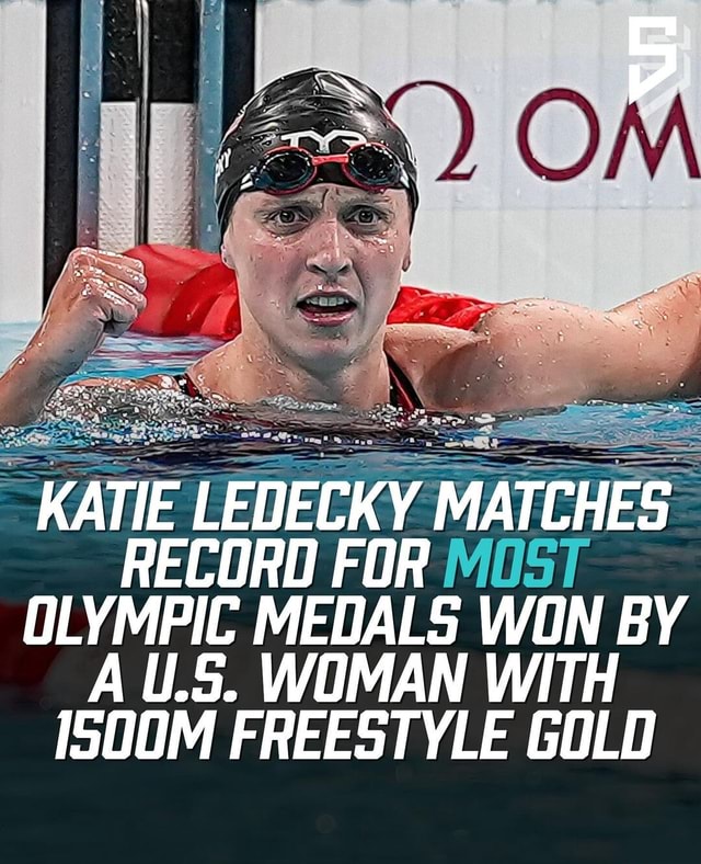Katie Ledecky has made history at the 2024 Paris Olympics, matching the ...