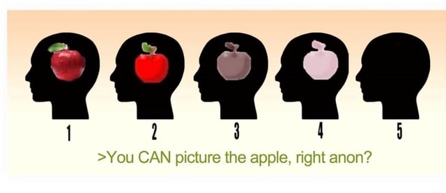 >You CAN picture the apple, right anon? - iFunny