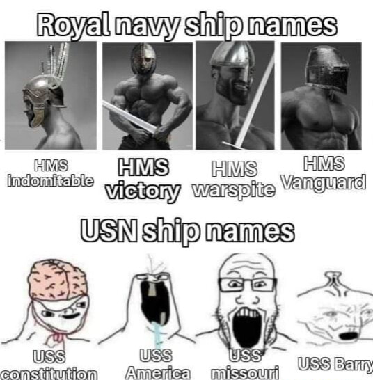 MS MS USN ship names USS USS - iFunny