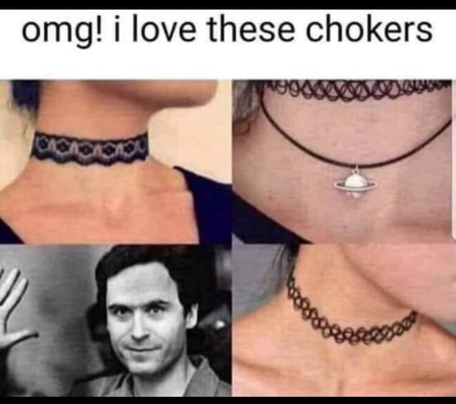 Omg! i love these chokers - iFunny