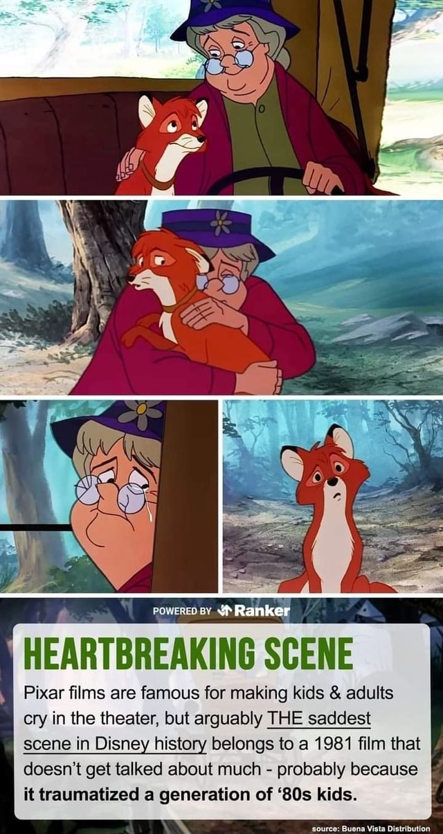 PowereD BY Ranker AS HEARTBREAKING SCENE Pixar films are famous for ...