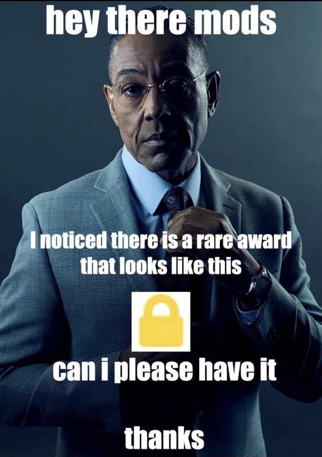 Hey there mods noticed there is a rare award that looks like this an ...