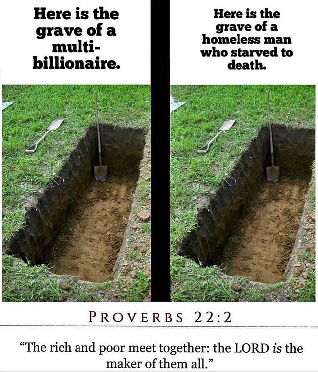 Here is the Here is the grave ofa grave of a homeless man multi- who ...