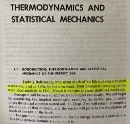 THERMODYNAMICS AND STATISTICAL MECHANICS INTRODUCTION: THERMODYNAMICS ...