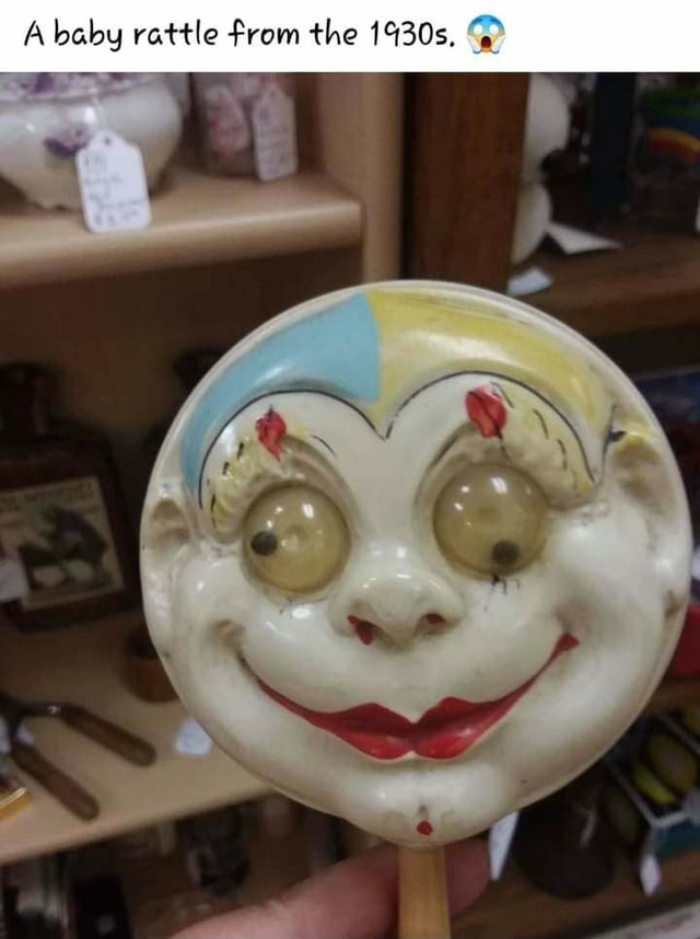 A baby rattle from the 1930s. - Fy - America’s best pics and videos