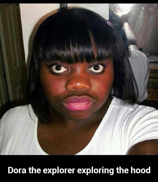 Dora the explorer exploring the hood - Dora the explorer exploring the ...