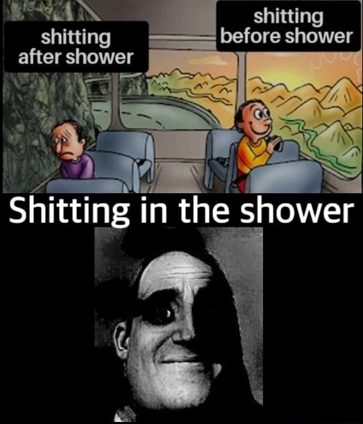 Shitting shitting before shower after shower Shitting in the shower ...