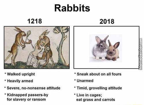 * Walked upright * Heavily armed * Severe, no-nonsense attitude ...