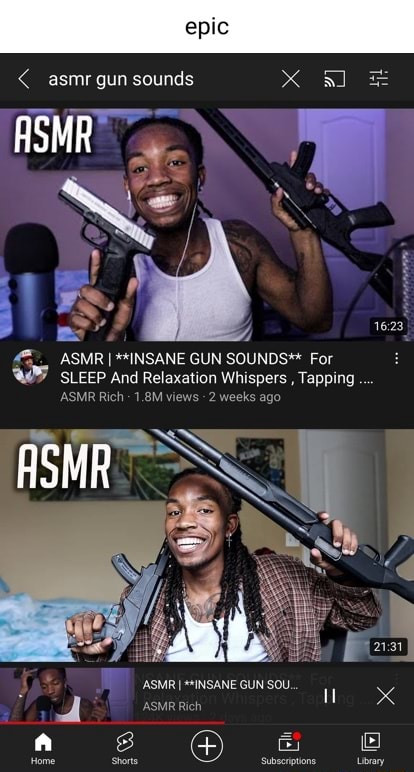 Epic asmr gun sounds ASMR I **INSANE GUN SOUNDS** For SLEEP And ...