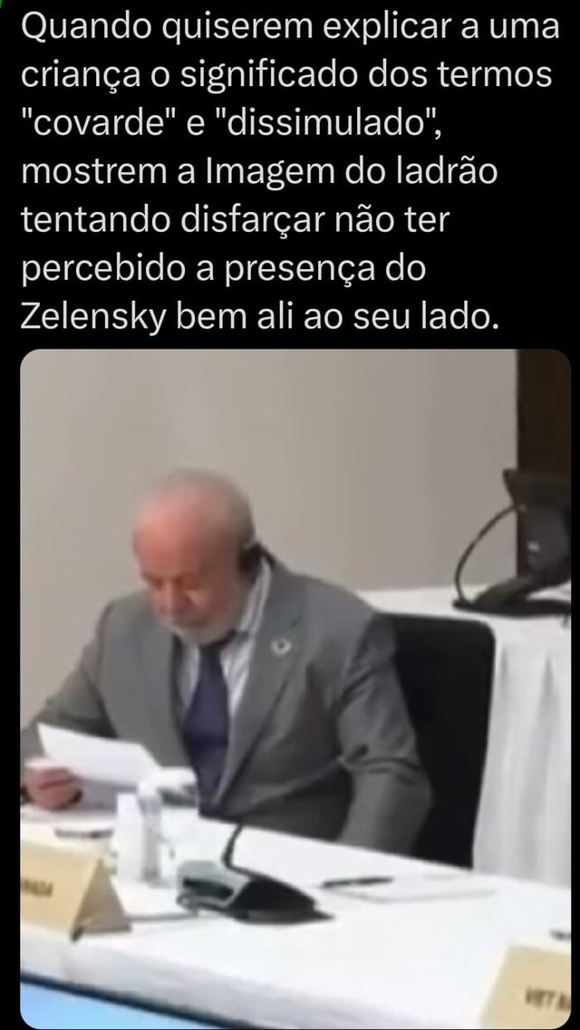 Quando quiserem explicar a uma criança o significado dos termos ...