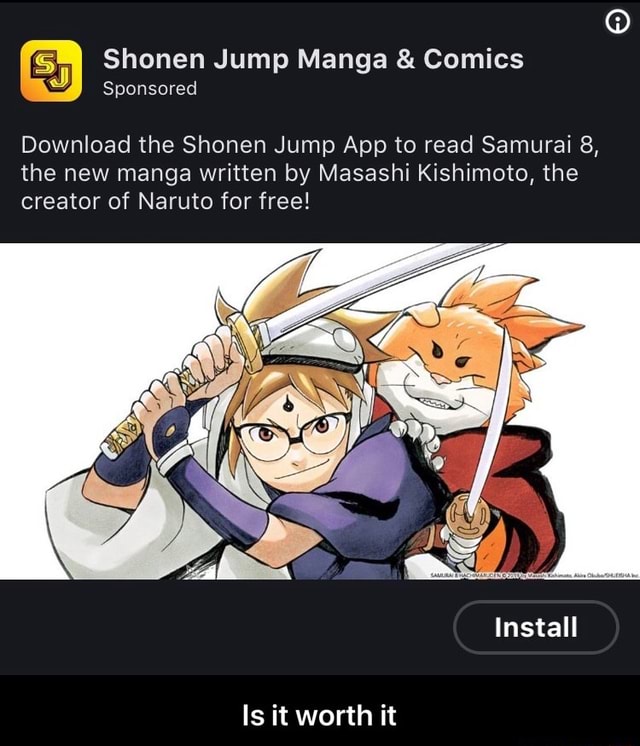 % Shonen Jump Manga & Comics Sponsored Download the Shonen Jump App to ...