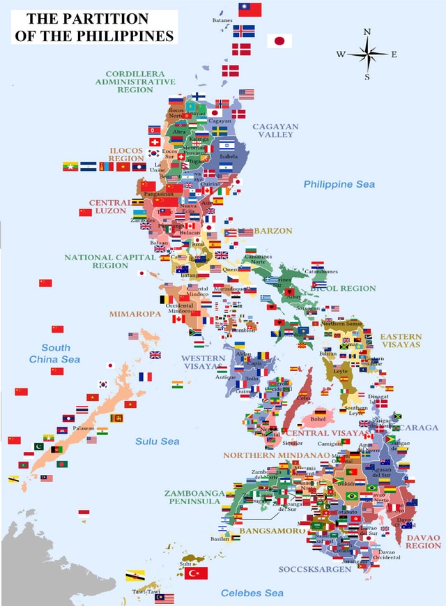 Partition of the Philippines Full Map - THE PARTITION OF THE ...
