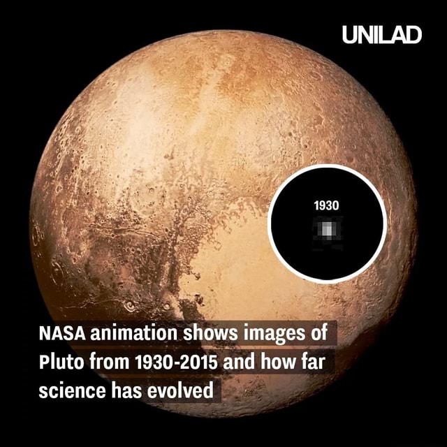 NASA animation shows images of of Pluto from 1930-2015 and how far ...