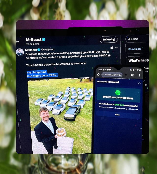 Beast 7,022 posts MrBeast @ @MrBeast Congrats to everyone involved ...