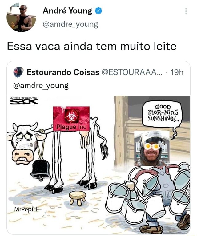 Essa vaca ainda tem muito leite $ Estourando Coisas VESTOURAAA ...