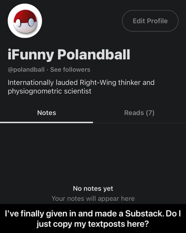 Edit Profile iFunny Polandball @polandball - See followers ...