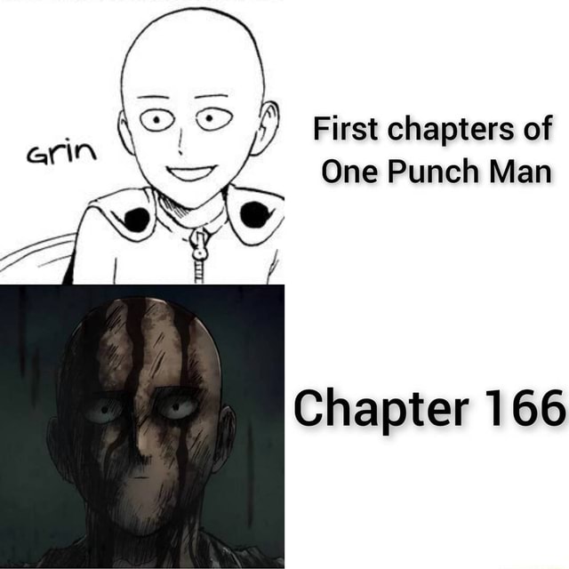 First chapters of One Punch Man Chapter 166 - iFunny