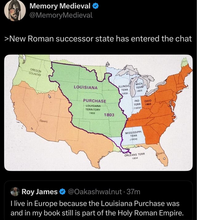 Memory Medieval @MemoryMedieval >New Roman successor state has entered ...