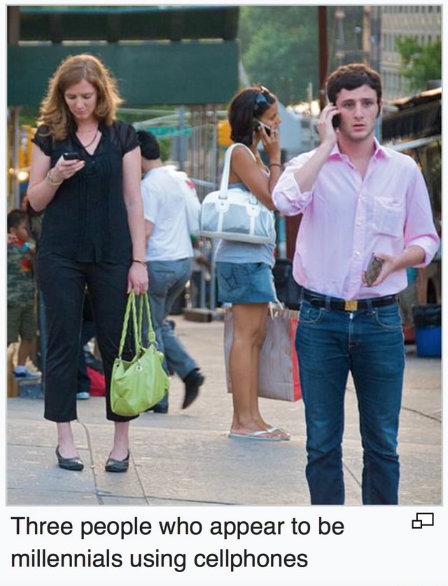 The Wikipedia Page For Millennials Is Like A Zoo Exhibit - iFunny