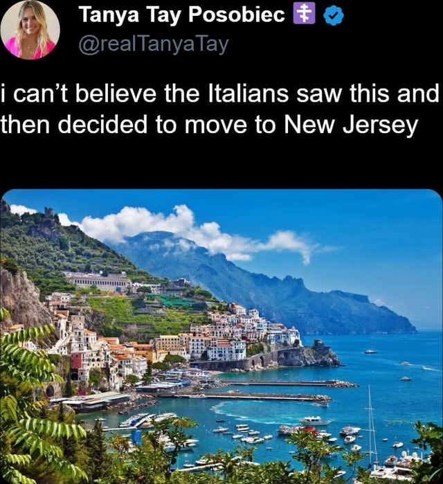 Tanya Tay Posobiec i can't believe the Italians saw this and then ...