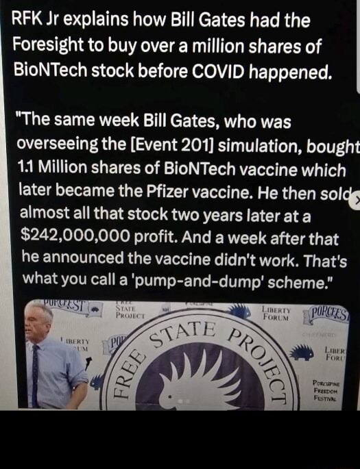 RFK Jr explains how Bill Gates had the Foresight to buy over a million ...