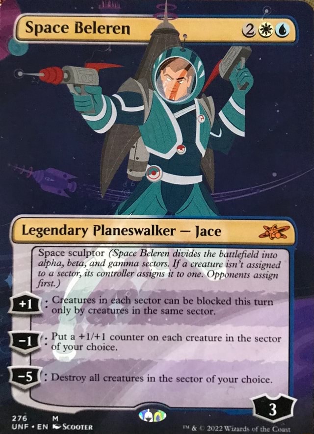 Legendary Planeswalker Jace Space sculptor (Space Beleren divides the ...