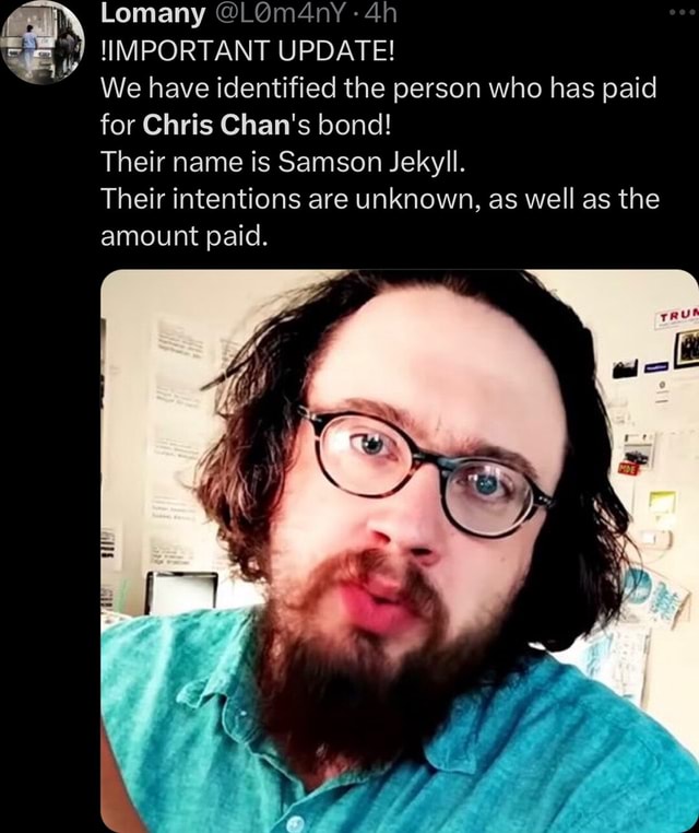 LN AnY Lomany @L IMPORTANT UPDATE! We have identified the person who ...