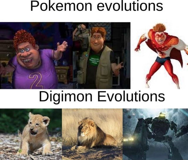 Pokemon evolutions - iFunny