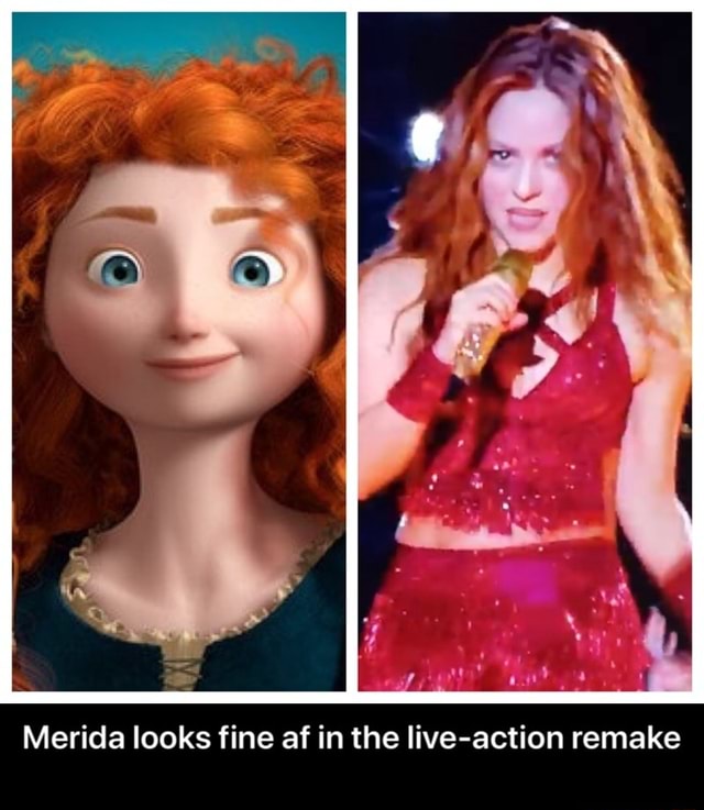 Merida looks fine af in the live-action remake - Merida looks fine af ...