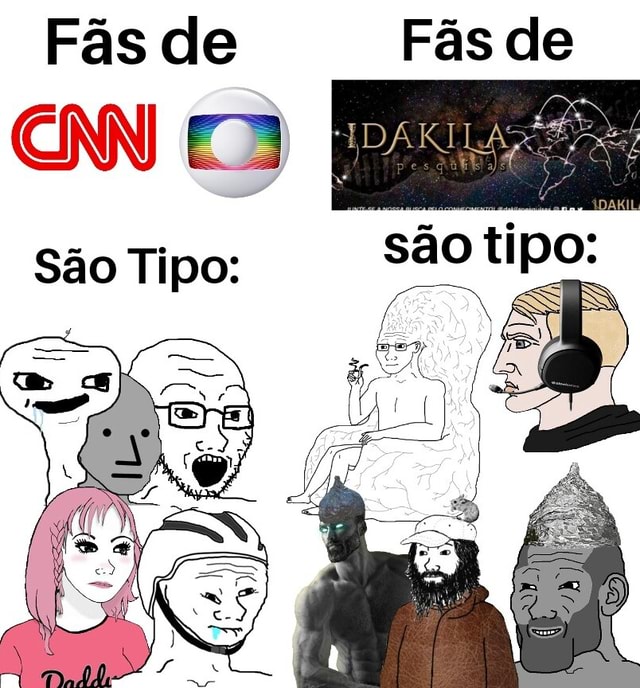 Fãs de Fãs de CNN São Tipo: - )