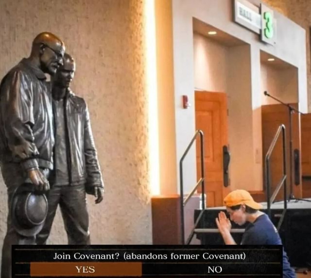 Join Covenant? (abandons former Covenant) YES NO - iFunny