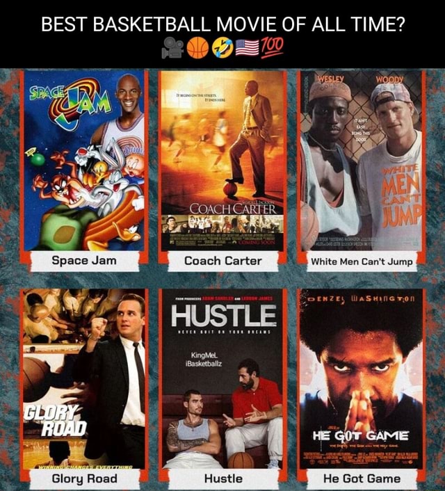 BEST BASKETBALL MOVIE OF ALL TIME? Space Jam Glory Road Coach Carter ...