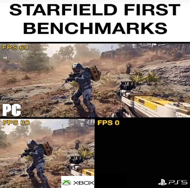 STARFIELD FIRST BENCHMARKS - iFunny
