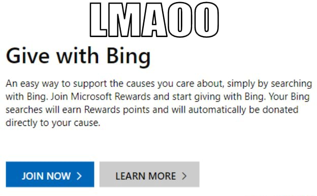 IMAGO Give with Bing An easy way to support the causes you care about ...