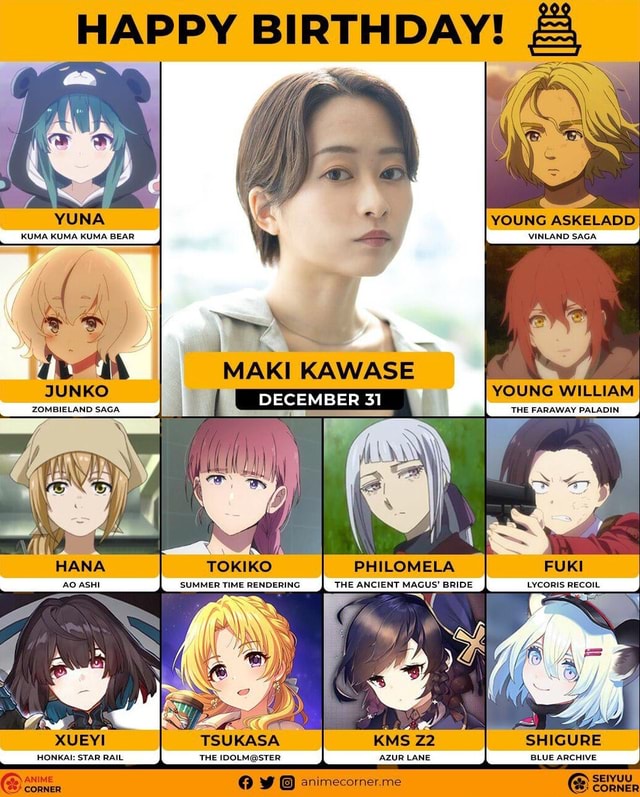 HAPPY BIRTHDAY! KUMA KUMA KUMA BEAR YOUNG ASKELADD. VINLAND SAGA MAKI ...