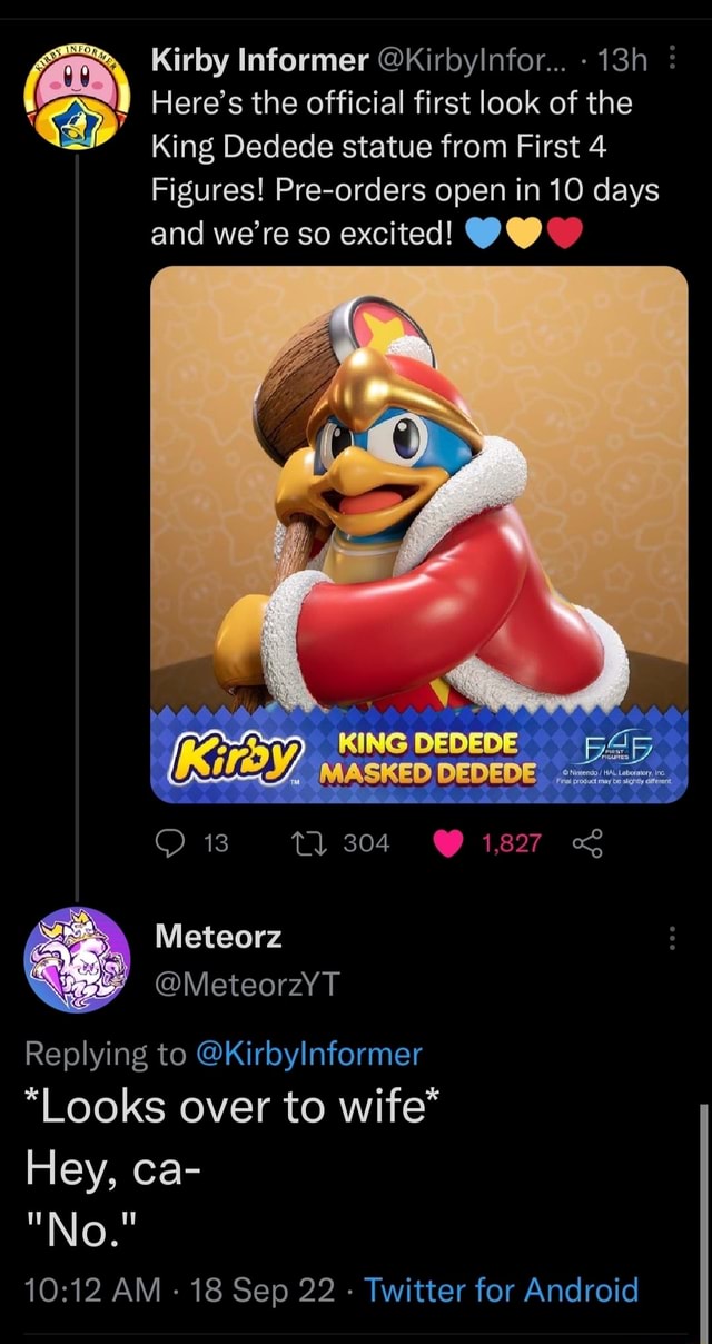 Kirby Informer @Kirbylnfor... Here's the official first look of the ...