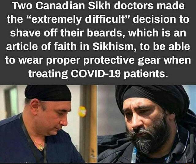 Two Canadian Sikh doctors made the "extremely difficult" decision to ...