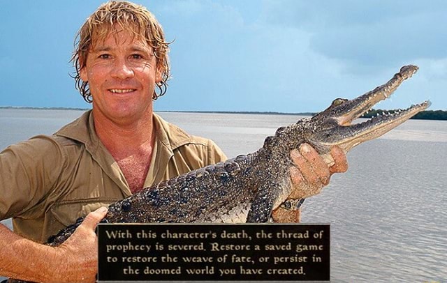 Wi chis character's death, the thread of prophecy is severed. Restore a ...