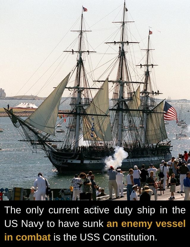 The only current active duty ship in the US Navy to have sunk an enemy ...
