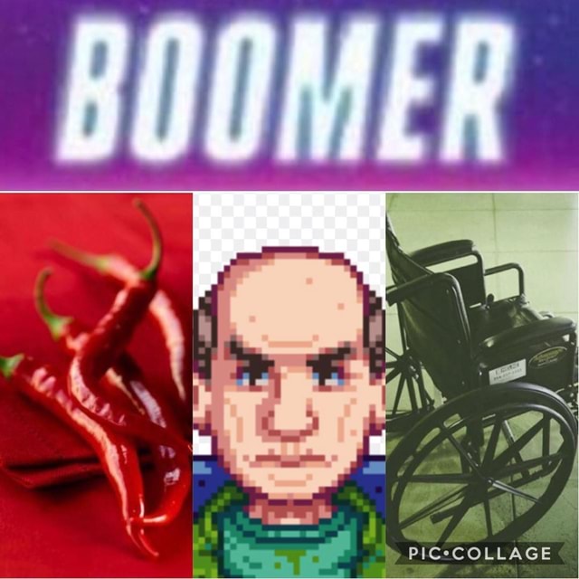 BOOMER PIC*COLLAGE - iFunny