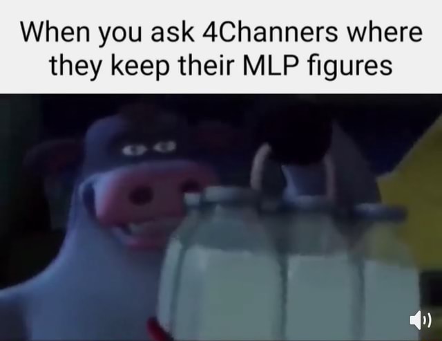 When you ask 4Channers where they keep their MLP figures - iFunny
